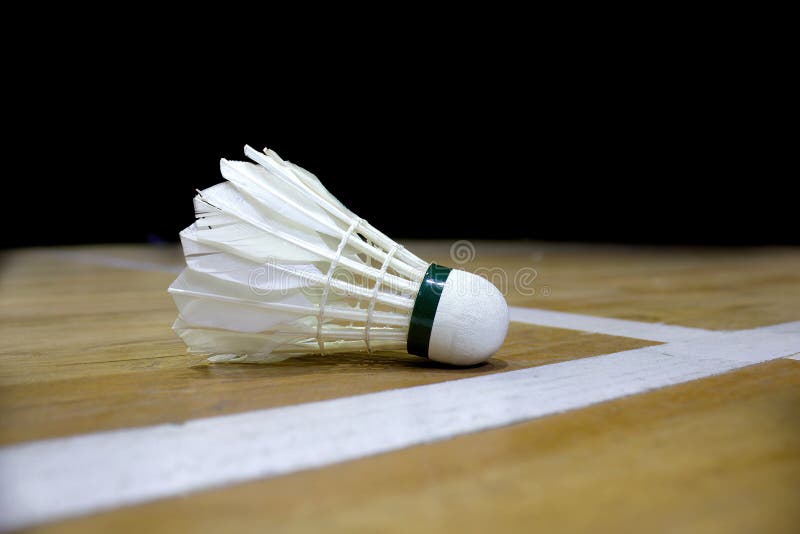 White shuttlecock - sports stock image. Image of professional - 258486421
