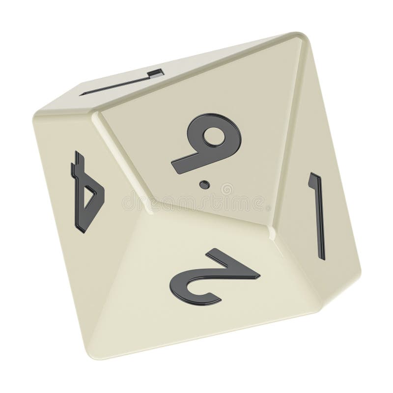 Trapezohedron Dice Stock Illustrations – 57 Trapezohedron Dice Stock ...