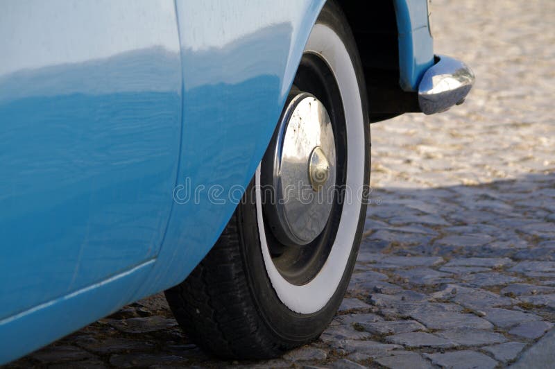 White sidewall tire stock photo. Image of vintage, stone - 24157594