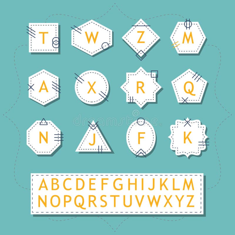 Initial Shapes Stock Illustrations – 2,107 Initial Shapes Stock ...