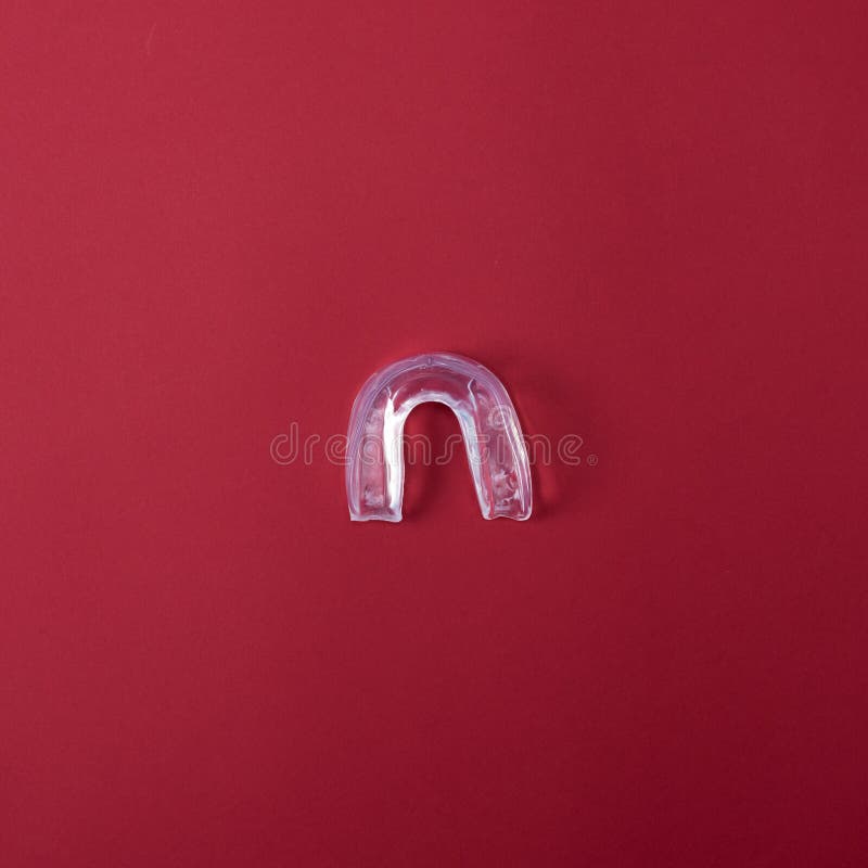 White Silicone Cap for Teeth Stock Photo - Image of background, white ...