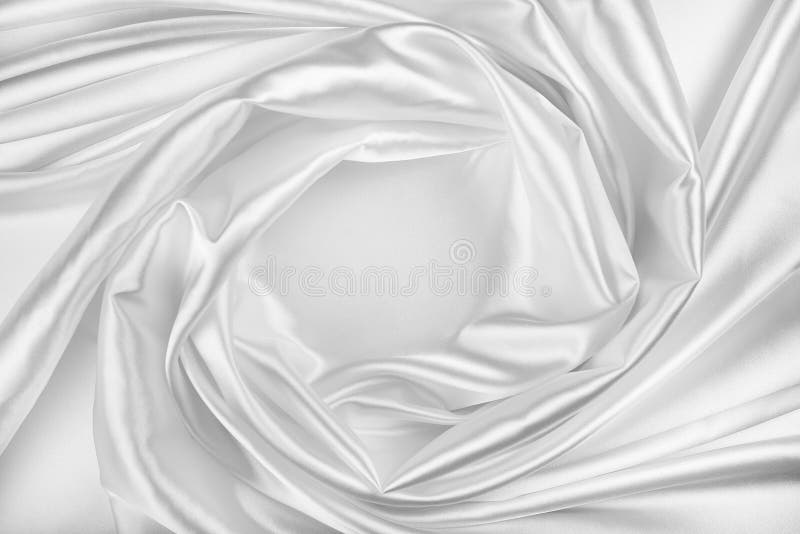 White Silk Fabric stock photo. Image of artistic, romantic - 51344512