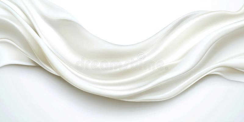 White silk fabric flow stock photo. Image of drape, material - 369645710