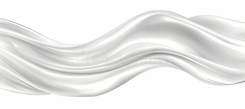 White Silk Fabric Flowing Cloth Wave, Satin Textile Background, Wavy ...