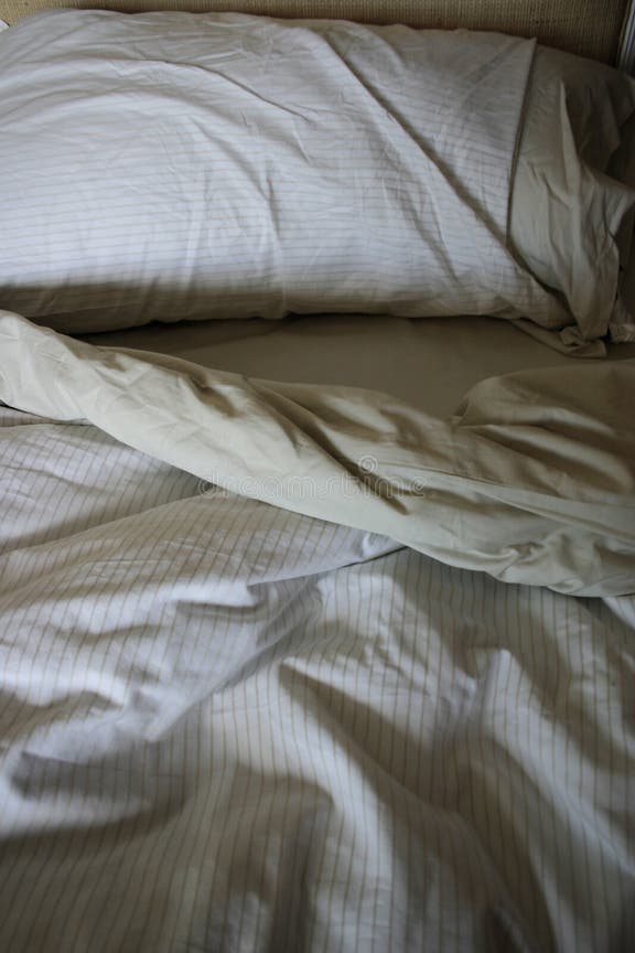 White Simple Bed stock image. Image of home, architecture - 3028591