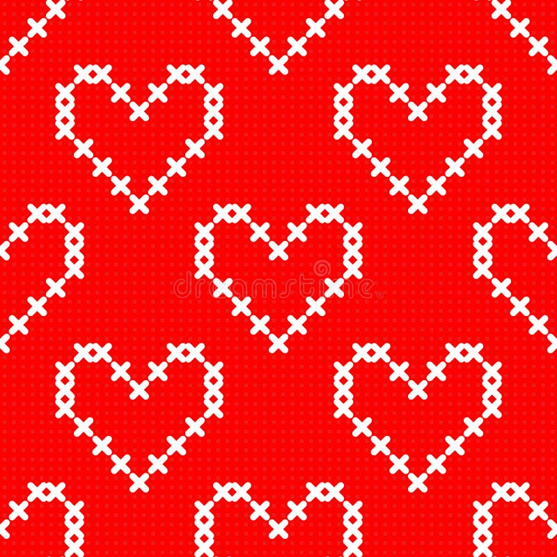 Cute Red Cross Scratched Metal Digital Graphic Texture or Background ...