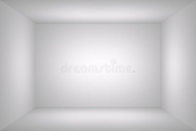 White simple empty room stock illustration. Illustration of ...
