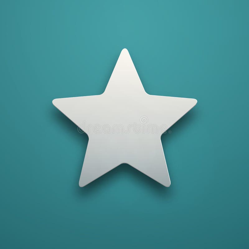 White simple star. stock vector. Illustration of design - 202032266