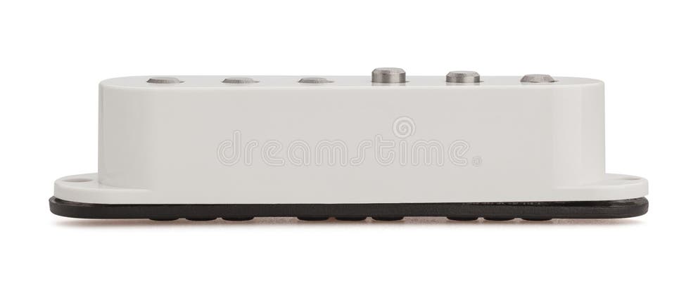 White single coil pickup stock photo. Image of pick - 386925250