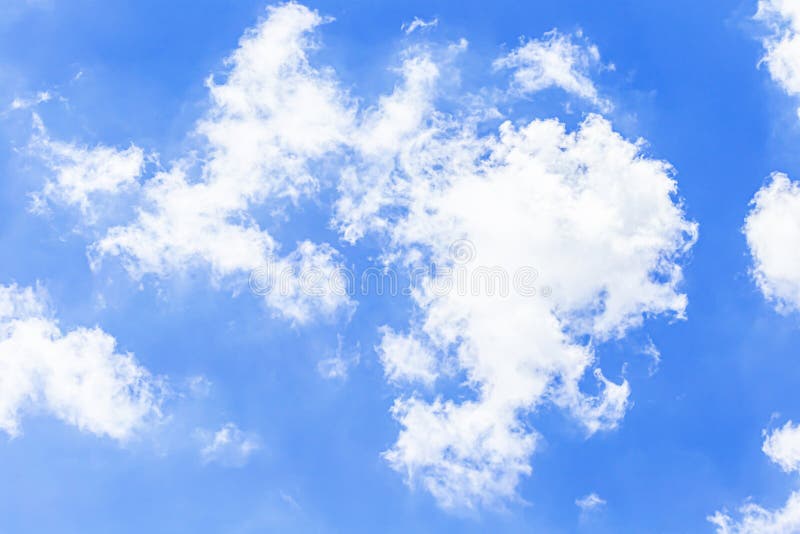 Skies on a Bright Summer Day Stock Image - Image of ozone, beautiful ...