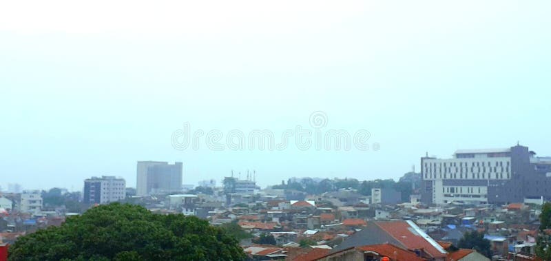 The White Sky - the Clean Sky in the Paris Van Java . Bandung, West ...