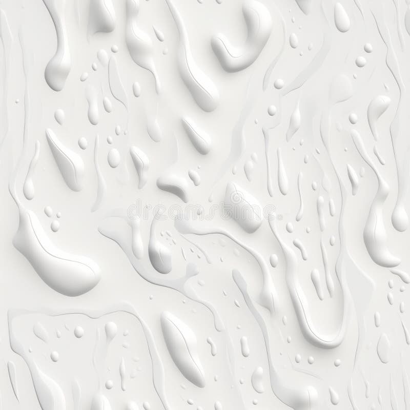 White Slime Creative Abstract Wavy Texture. Stock Illustration ...
