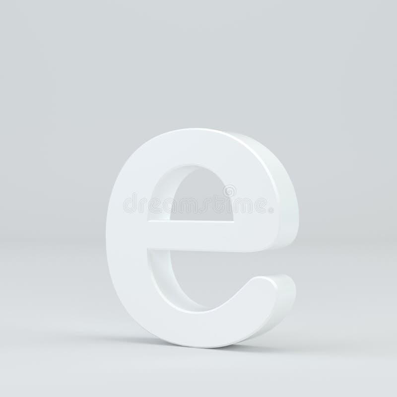 Small Letter E Stock Illustrations – 313 Small Letter E Stock ...