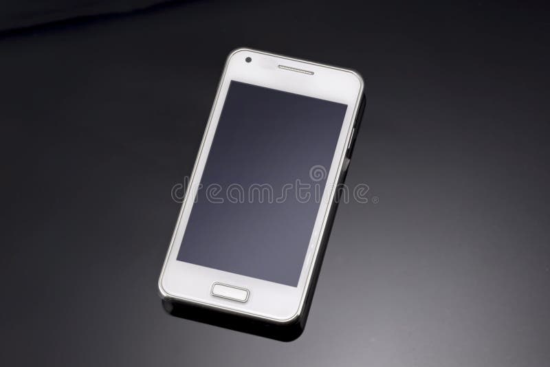White smartphones stock image. Image of screen, life - 31042449