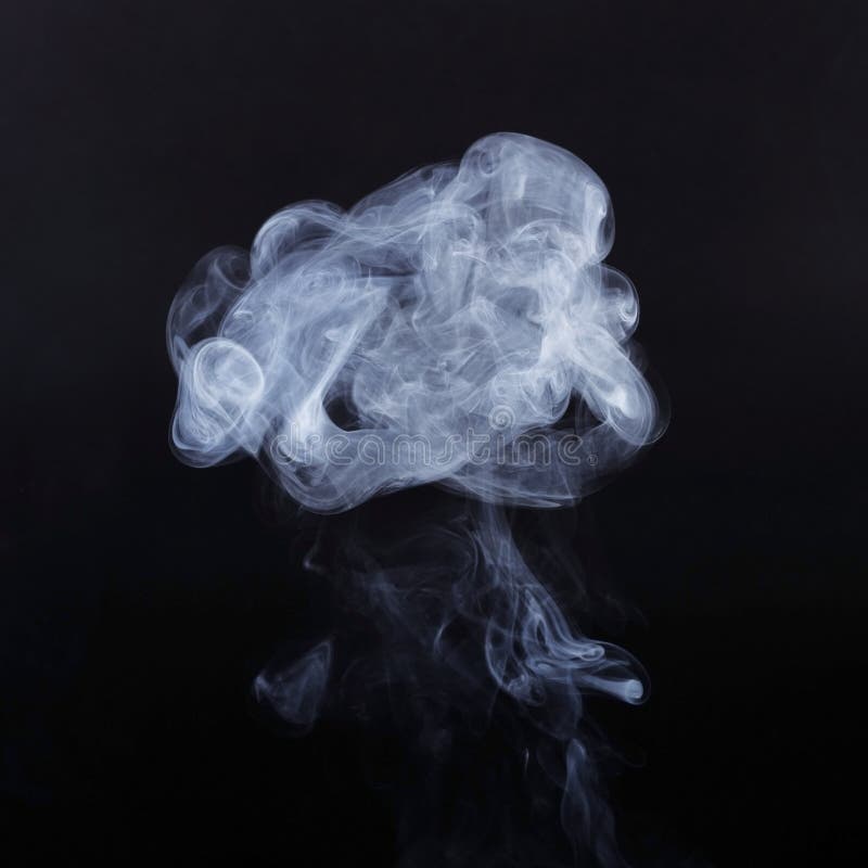White Smoke Isolated on White Background Stock Photo - Image of ...