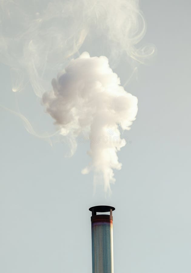 White Smoke from Sistine Chapel Chimney Marks Pope Selection Stock ...