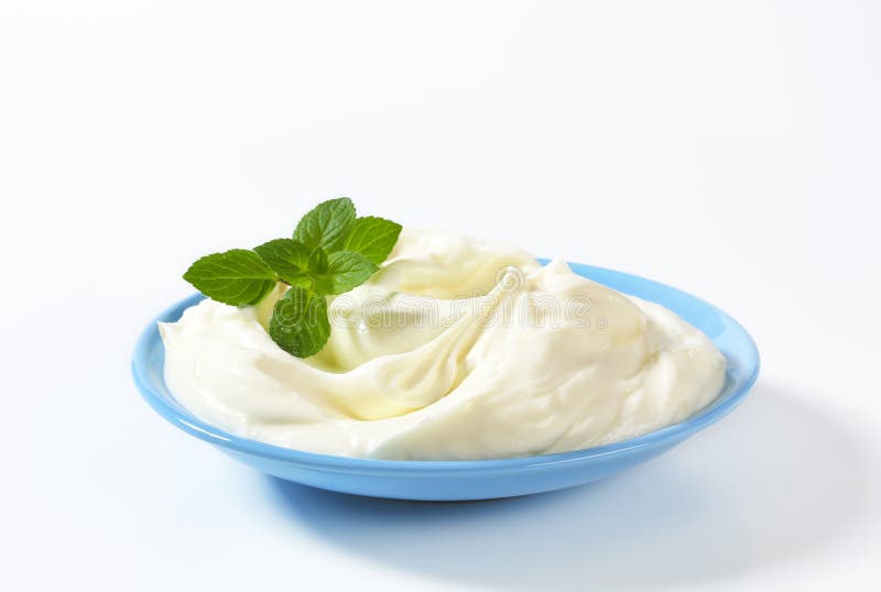 White smooth cream stock image. Image of dairy, cream - 92239727