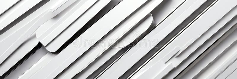 White Smooth Shiny Metal Theme Striped Diagonal Lines and Blocks ...