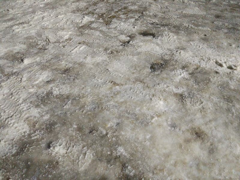 The White Smooth Snow Ground Stock Photo - Image of winter, ground ...