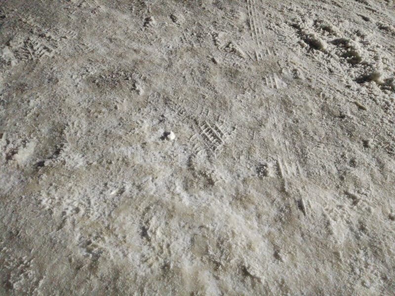 The White Smooth Snow Ground Stock Photo - Image of ground, smooth ...