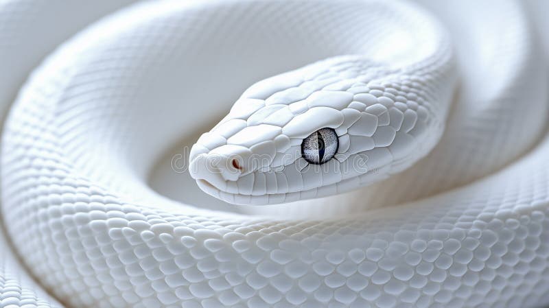 White Snake Skin Texture. Holographic Effect Stock Illustration ...