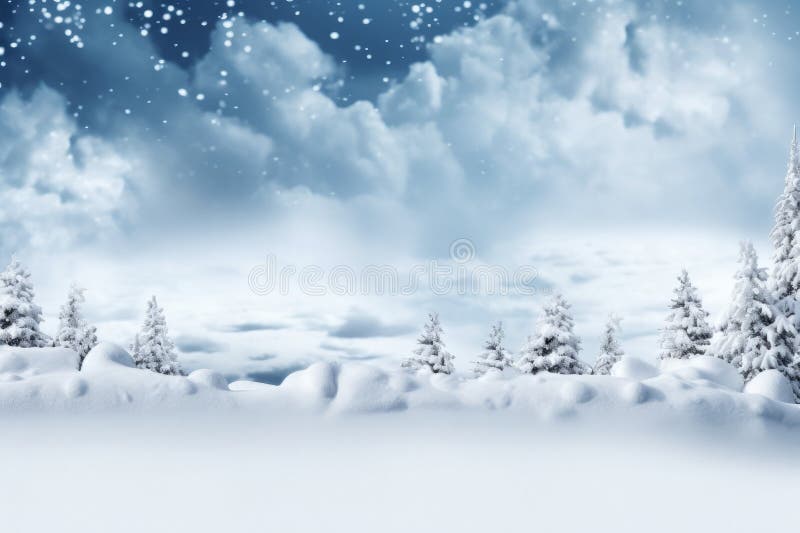 White Snow Edge. Generate Ai Stock Illustration - Illustration of ...
