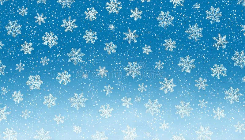 Falling Snow Repeating Background Stock Illustrations – 421 Falling ...