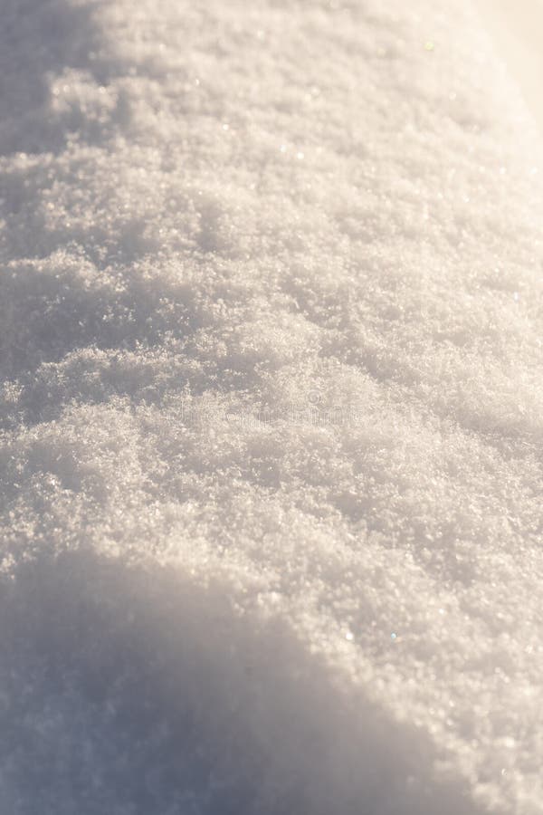 White Snow Texture. Soft, Serene Winter Scene Stock Photo - Image of ...