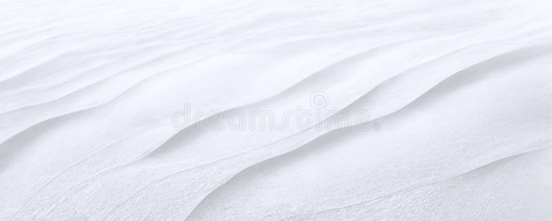 White Snow Texture Winter Season Banner with Copy Space. Generative AI ...