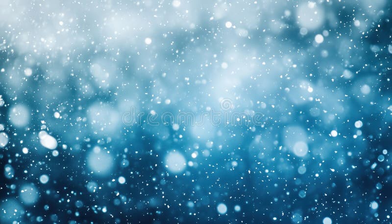 White Snowfall Effect Overlay on Black Background Stock Photo - Image ...