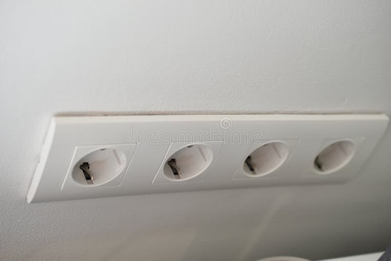 White sockets isolated stock image. Image of appliances - 11469971