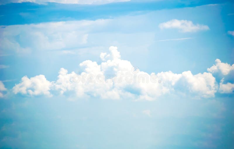 White Soft Cloud and Sky - Abstract Cloudscape Background Stock Image ...