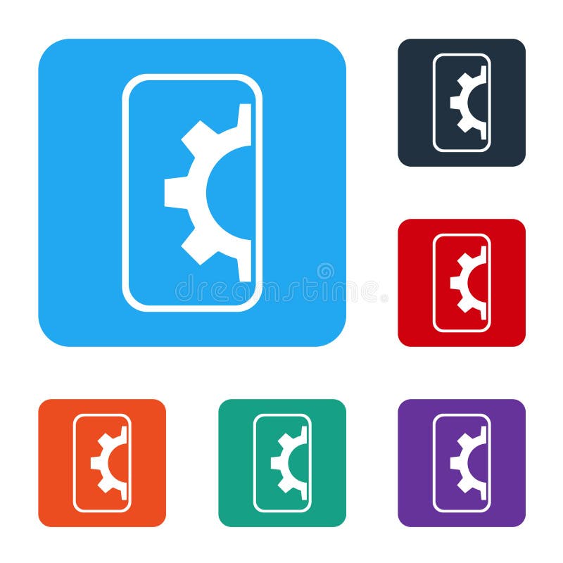 White Software, Web Development, Programming Concept Icon Isolated on ...