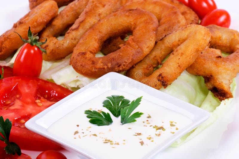 White souce stock photo. Image of cherry, dinner, coated - 26980922