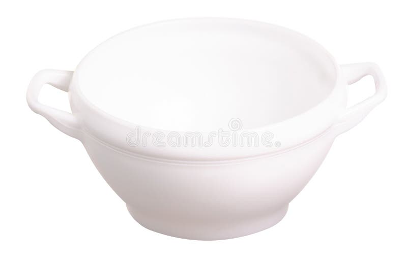 White soup plate stock photo. Image of pottery, restaurant - 119681264