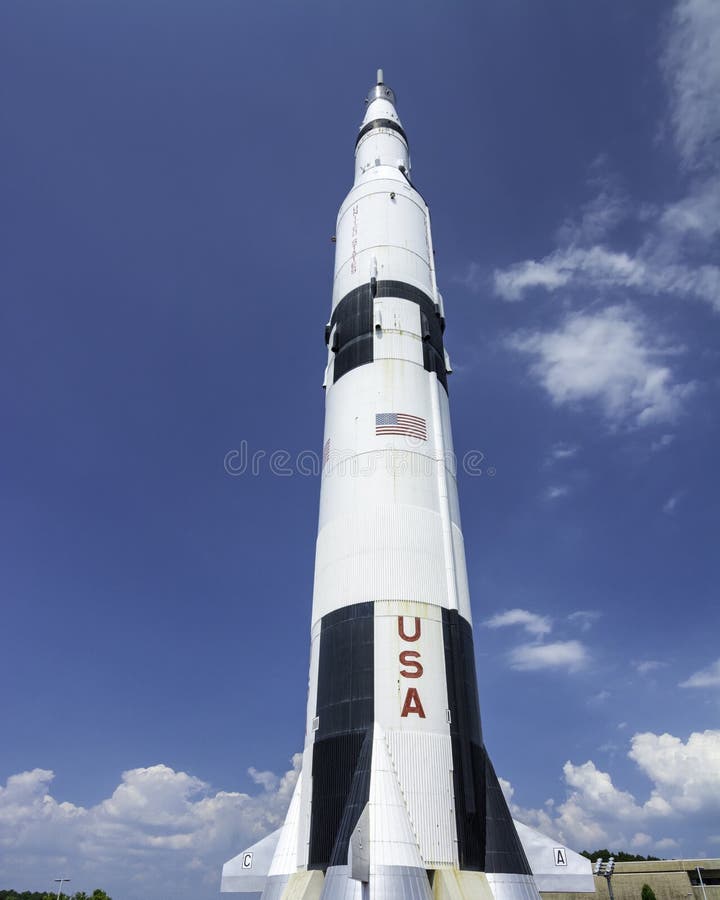 White Space Rocket and Blue Sky Stock Photo - Image of display, travel ...