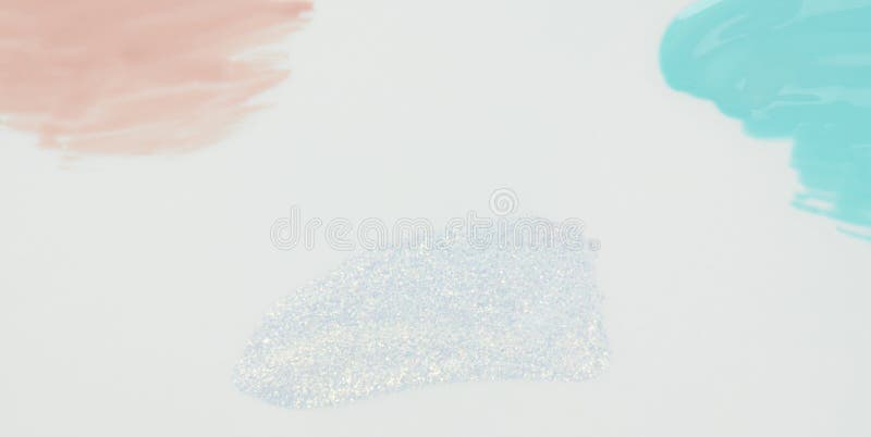 White sparkle paint stroke stock photo. Image of close - 176387342