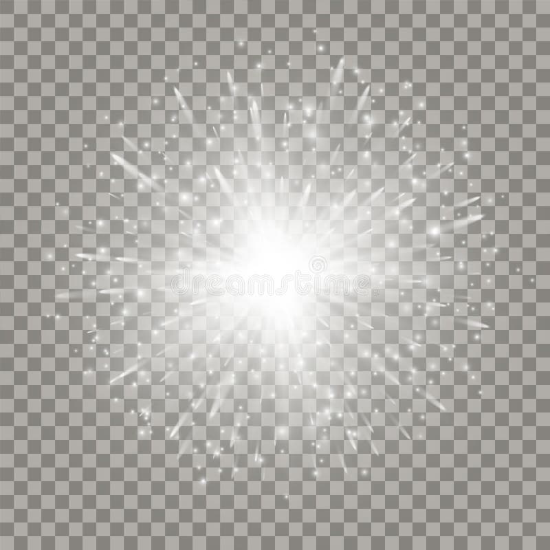 White sparkling explosion stock vector. Illustration of flash - 102990511