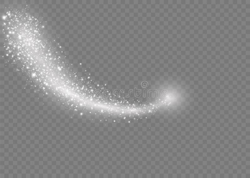 Sparkling magic dust stock vector. Illustration of light - 180201474