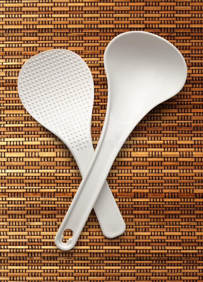 White ladle stock image. Image of shiny, instrument, handle - 54133315