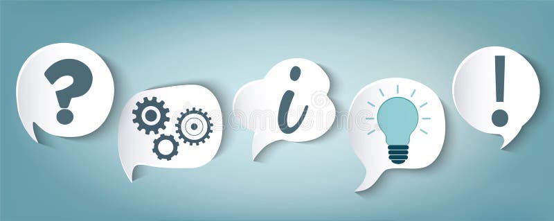 FAQ Concept. Blue Banner with Many Random Question Marks Seamless ...