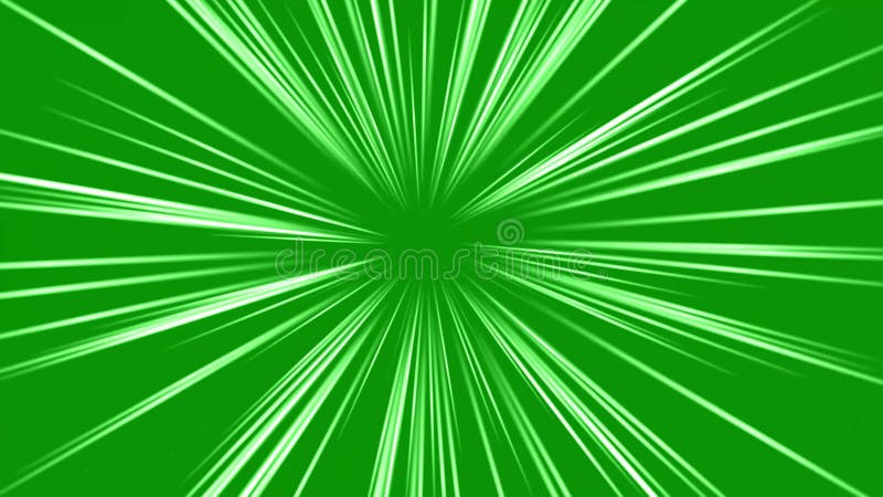 White Speed Lines with Green Screen Background Stock Footage - Video of ...
