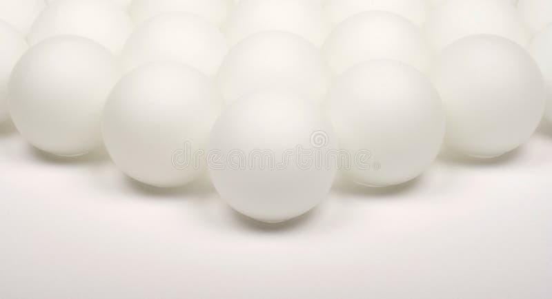 White spheres 1 stock image. Image of crowd, ideas, individuality ...