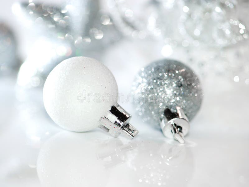 White spheres stock image. Image of artificial, decoration - 28451987