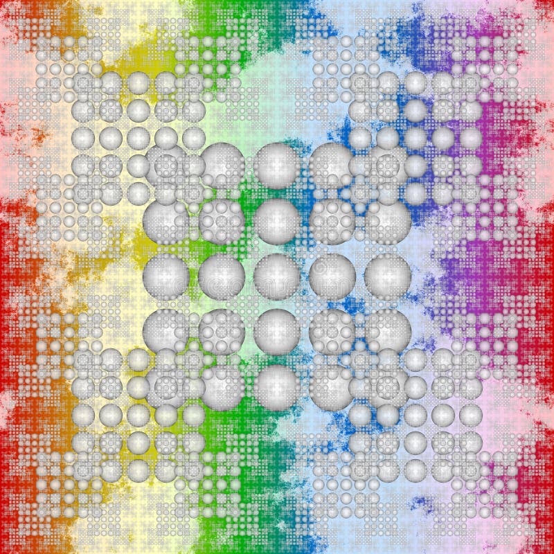Spheres rainbow stock illustration. Illustration of spheres - 3054786