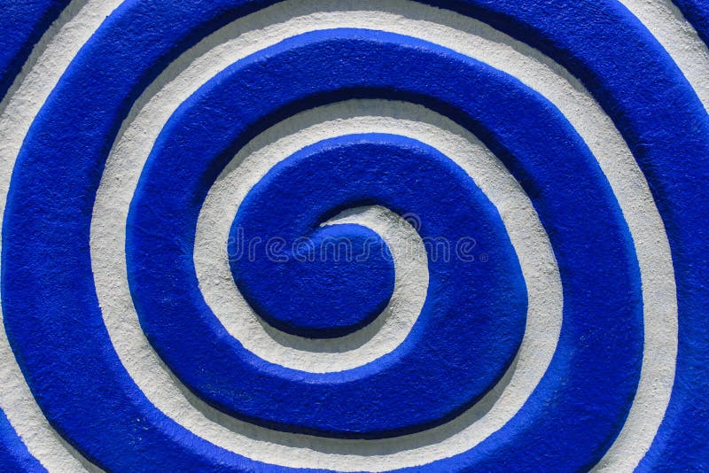 Spiral Blue Gradient Background Stock Photo - Image of color, blurred ...