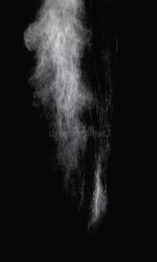 White Spiral Vertical Abstract Dust Overlay Texture Powder Splash ...