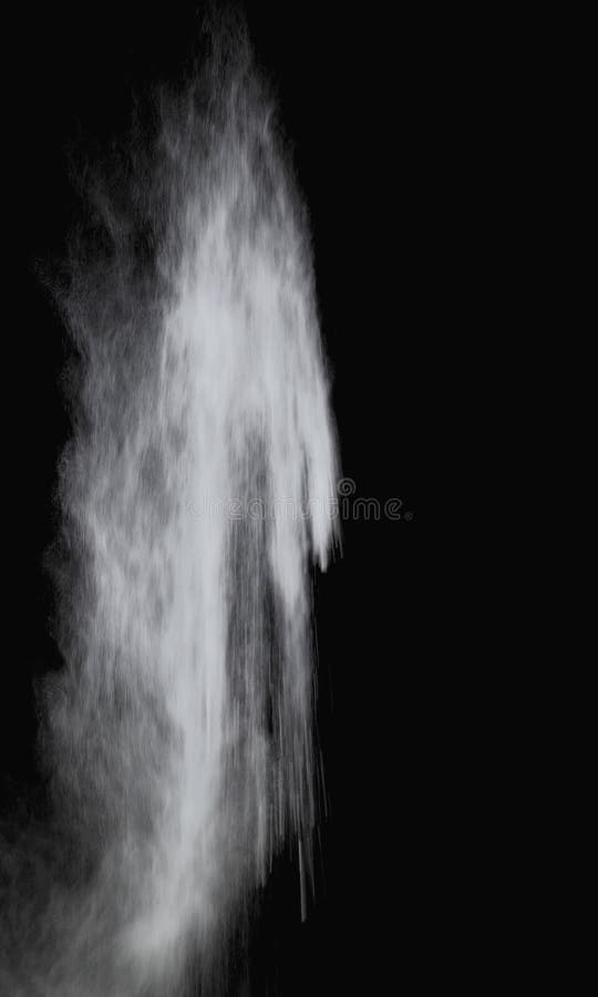 White Spiral Vertical Abstract Dust Overlay Texture Powder Splash ...