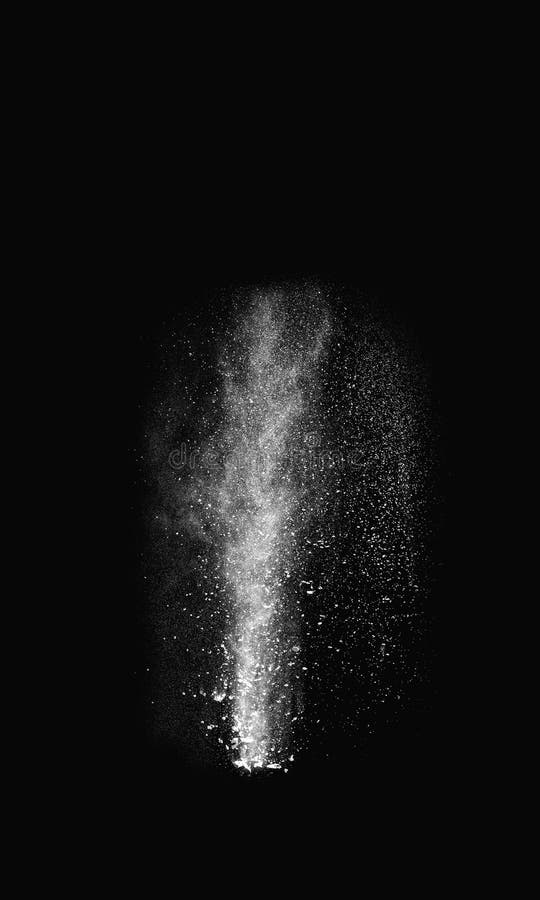 White Spiral Vertical Abstract Dust Overlay Texture Powder Splash ...