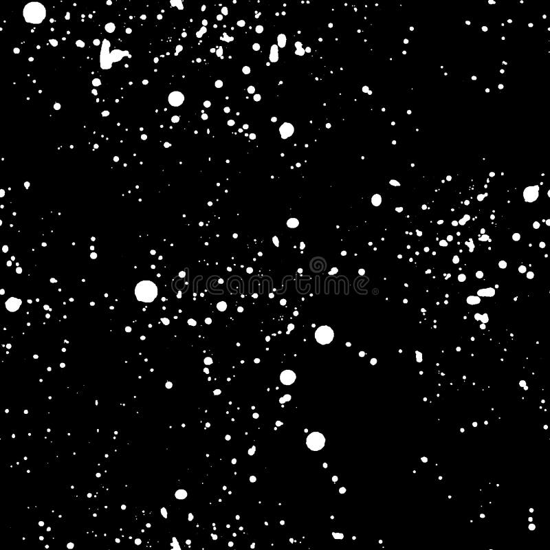 White Splashes Pattern Vector Stock Vector - Illustration of endless ...